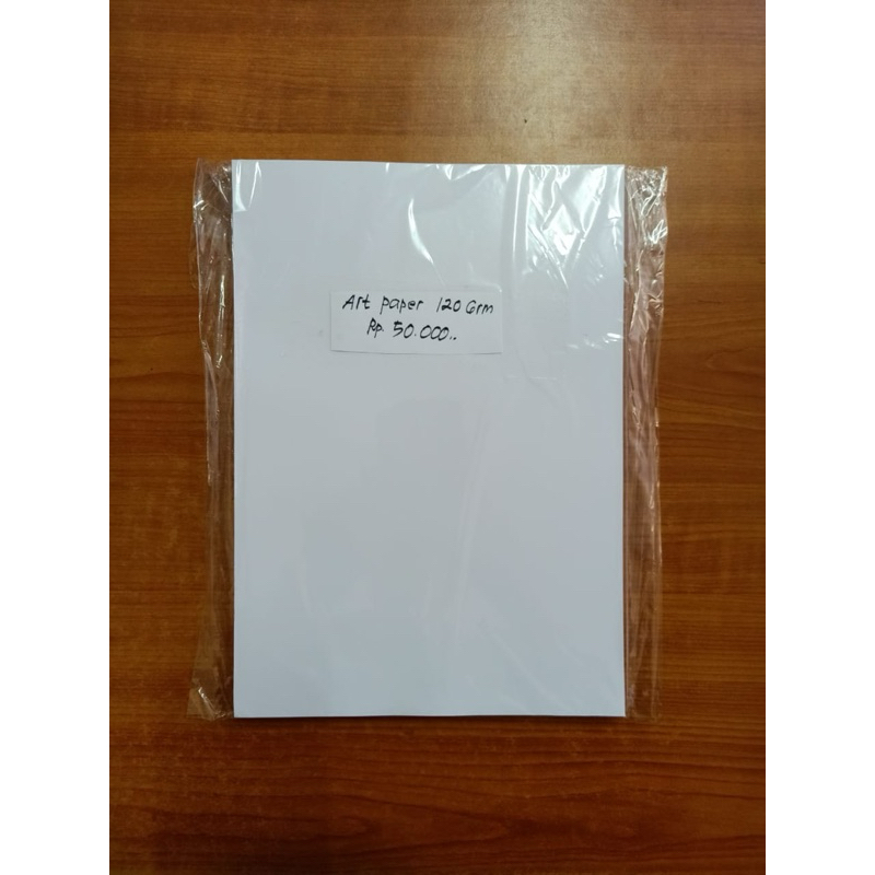 Jual KERTAS ART PAPER A4 GLOSSY DOUBLE SIDE 120 GSM 100 LBR | Shopee ...