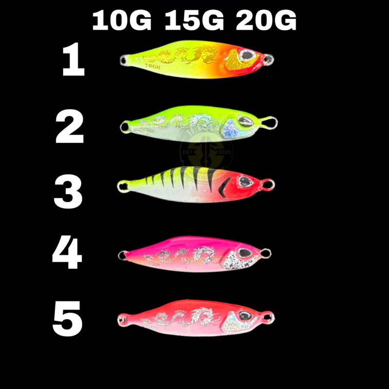 Jual Umpan casting Metal Jig Trex Copy Koika 10g 15g 20g (GID) Produk Terbaik | Shopee Indonesia