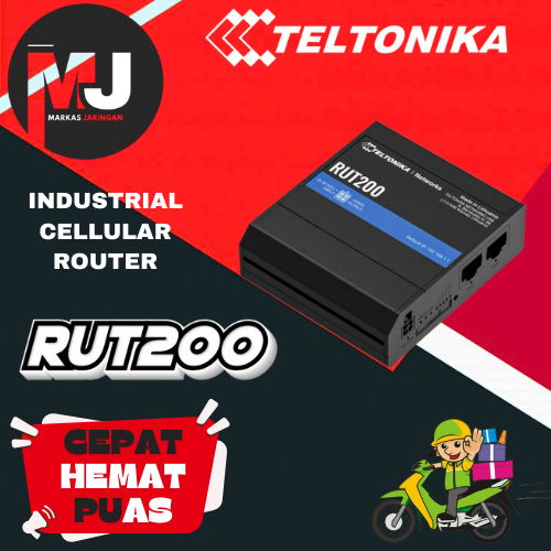 Jual Teltonika RUT200 4g LTE INDUSTRIAL CELLULAR ROUTER | Shopee Indonesia