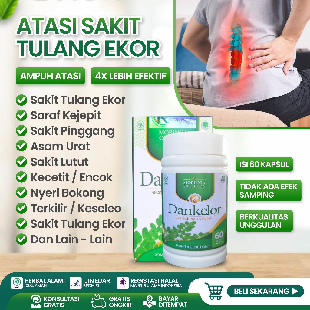 Jual Obat Sakit Tulang Ekor Sakit Bokong Sampai Kaki Paling Ampuh Saraf ...