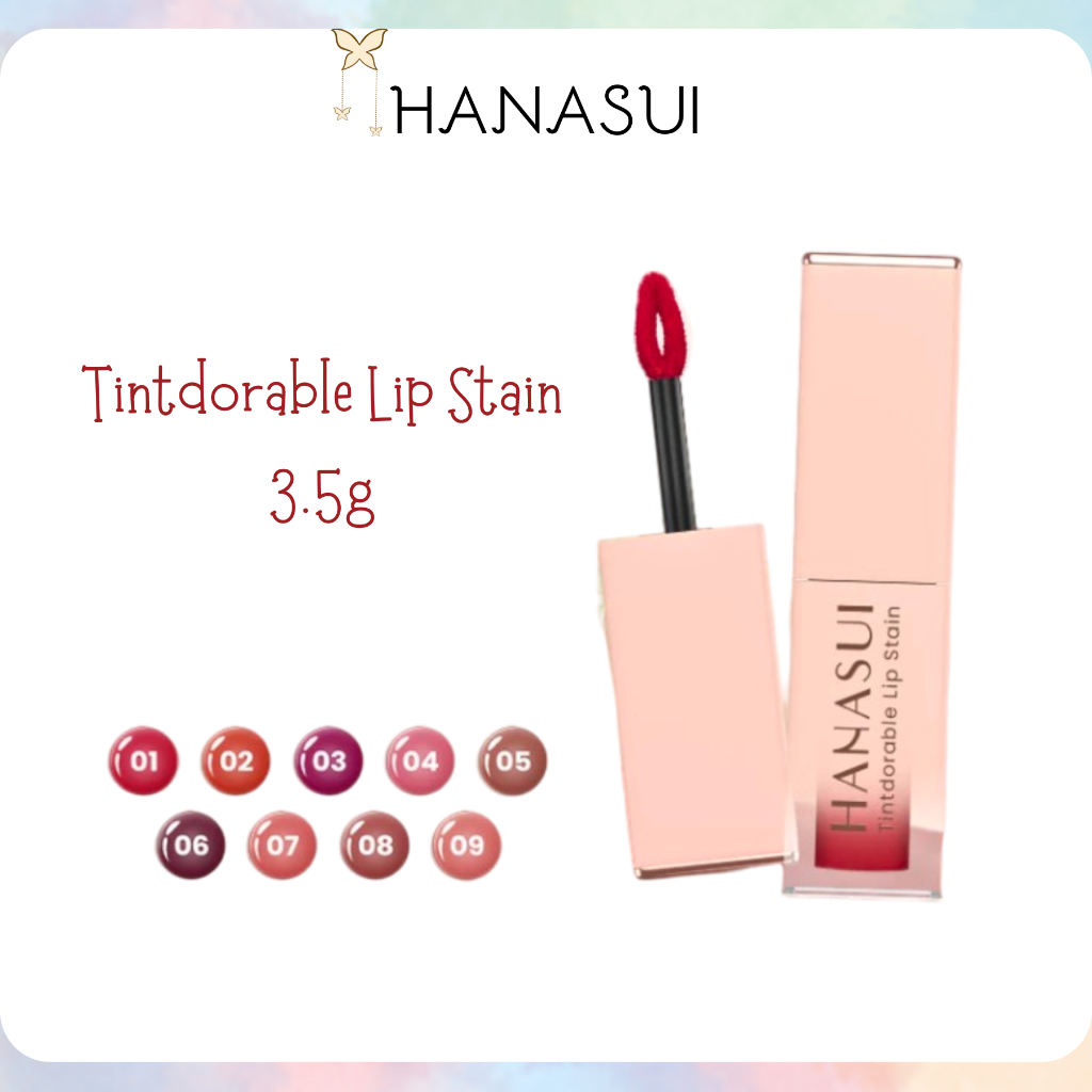 Jual Hanasui Tintdorable Lip Stain 3.5g/Lip Tint | Shopee Indonesia