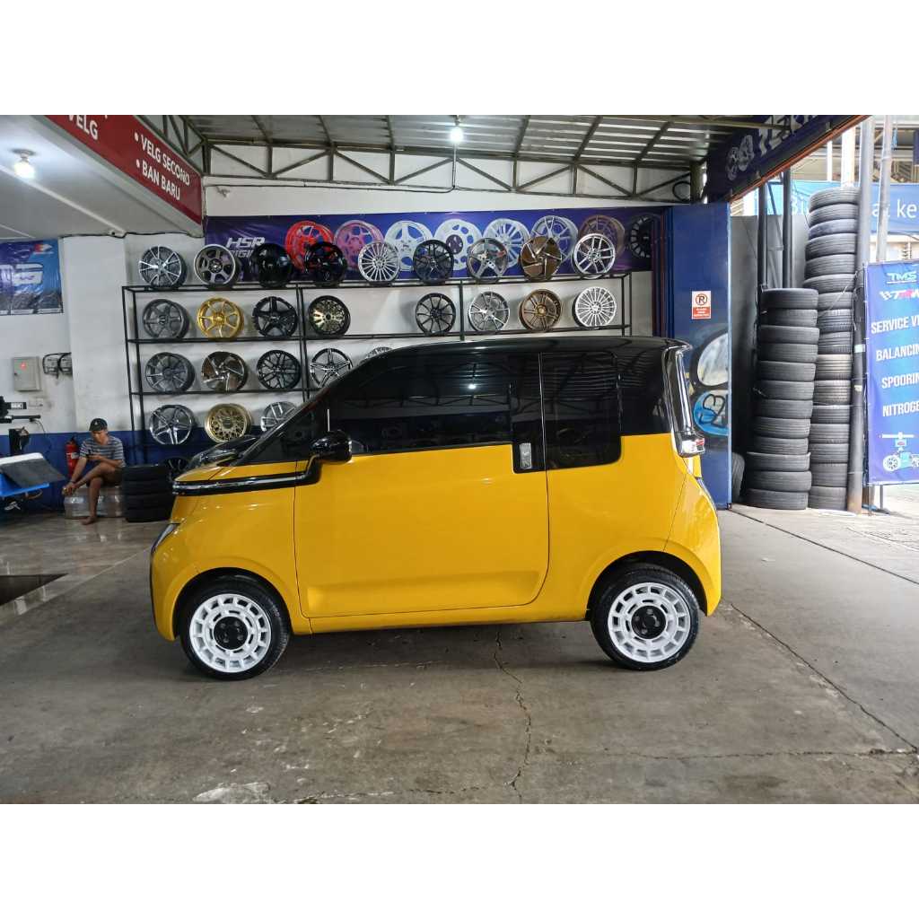 Jual PAKET VELG PLUS BAN ZEETEX 155 55 R14 UNTUK MOBIL WULING AIR EV USE VELG HSR MENTAWAI RING ...