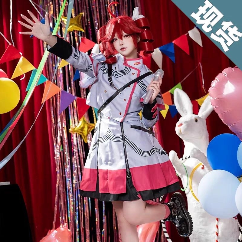 Jual Kasane Teto Costume Cosplay Vocaloid Synthesizer V [Brand Miyuta ...