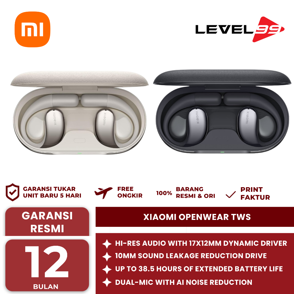 Jual Xiaomi Openwear Stereo Open Wear True Wireless Tws Lhdc Ip54 ...