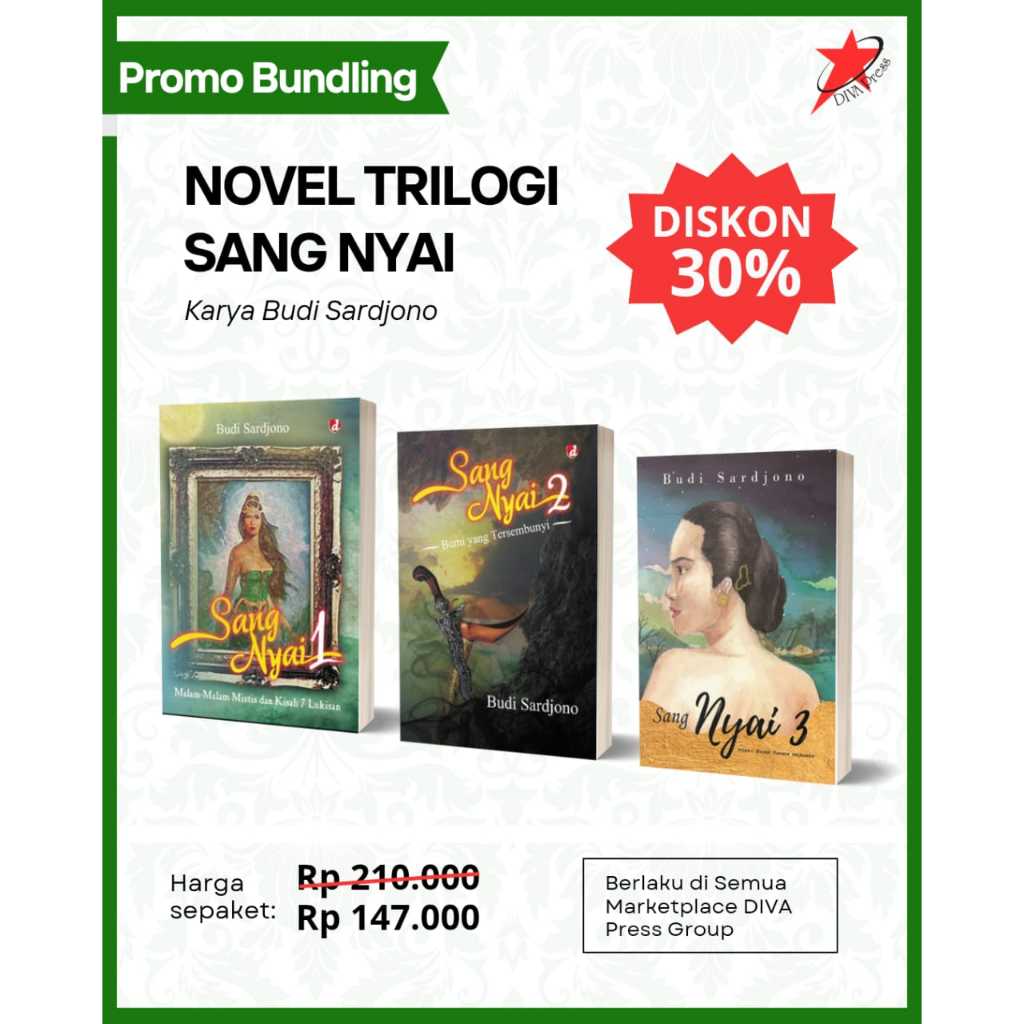 Jual DIVA Press Novel Trilogi Sang Nyai Budi Sardjono | Shopee Indonesia