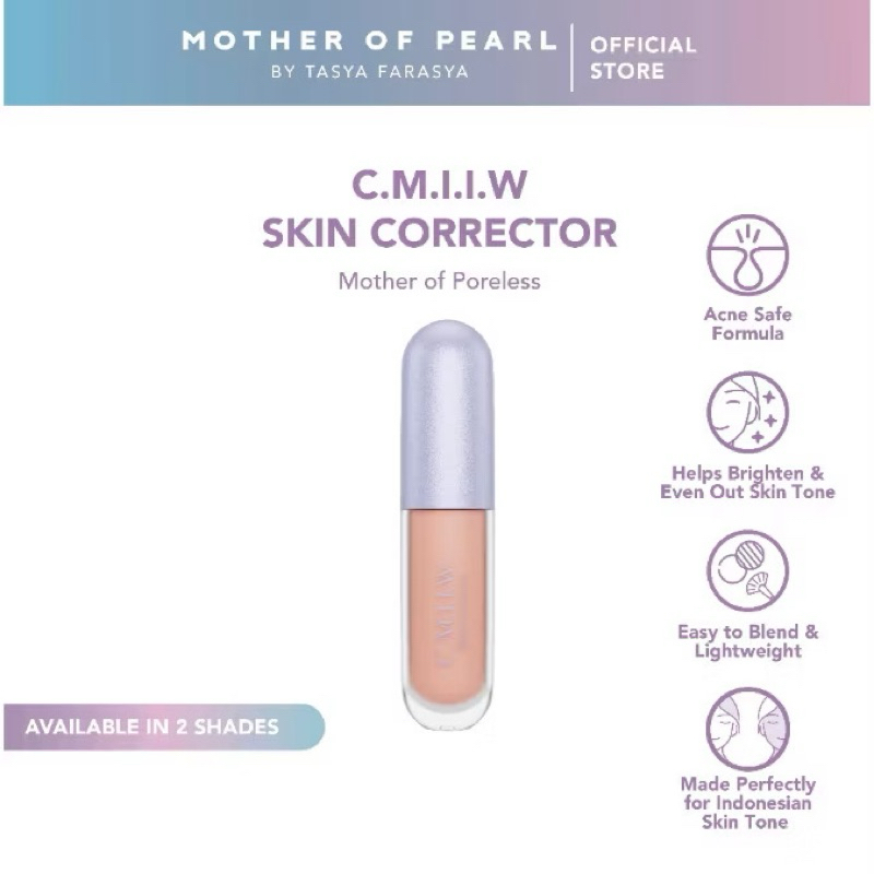 Jual [PEACH READY] MOP Skin Corrector CMIIW - Mother Of Pearl By Tasya Farasya - C.M.I.I.W ...