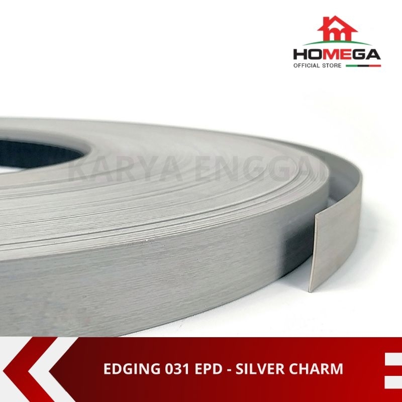 Jual PVC Edging HOMEGA - Pelapis Meja PVC - Tekstur Silver Charm ...