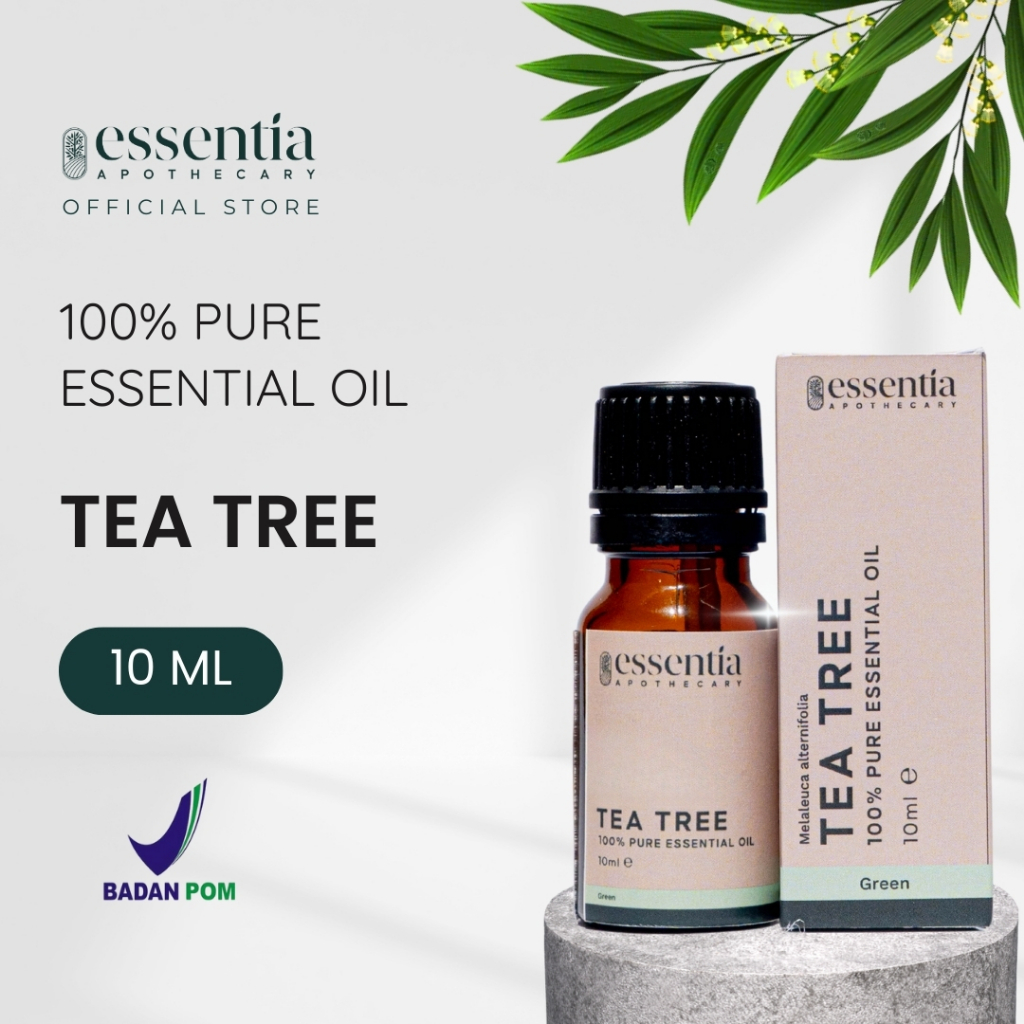 Jual ESSENTIA APOTHECARY Tea Tree Pure 100% Essential Oil 10ml | BPOM ...