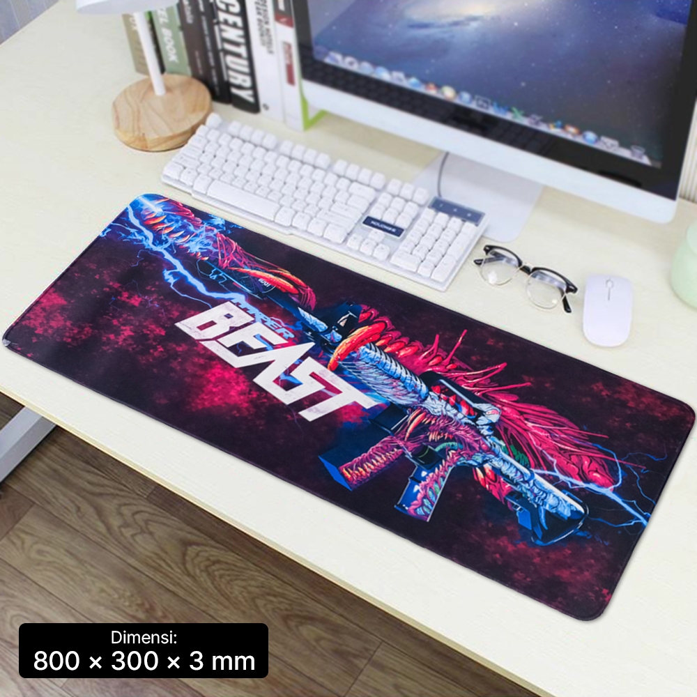 Jual Mouse Pad Laptop Aesthetic Besar Mouse Pad Gaming Mouse Pad XL Desk Mat 800x300mm | Shopee ...