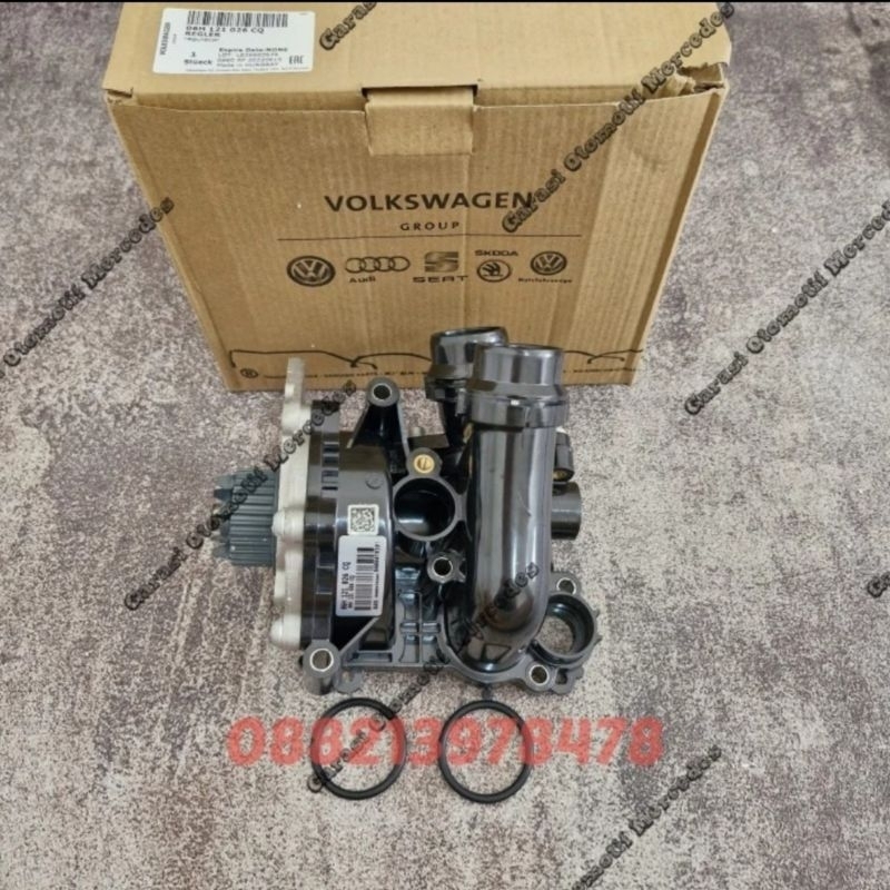 Jual WATERPUMP THERMOSTAT HOUSING AUDI A4 B8 AUDI Q5 VW GOLF 6 GTI ...