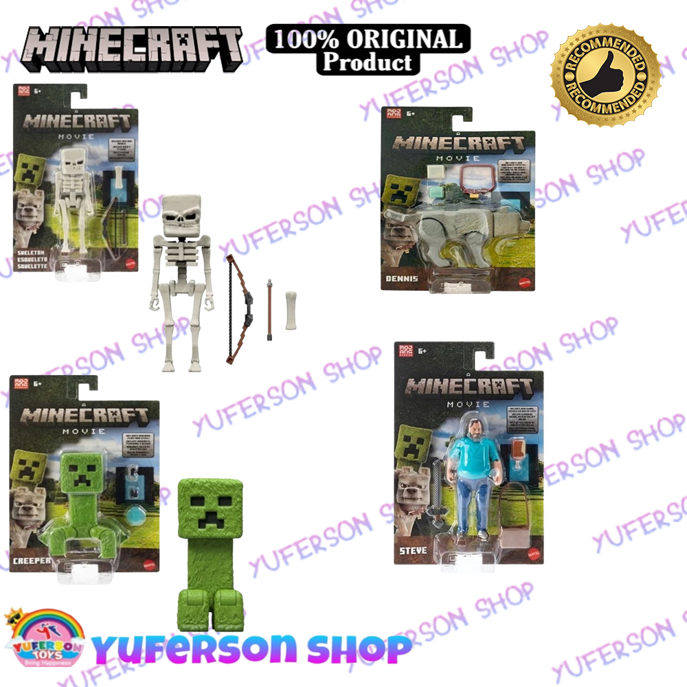 Jual Minecraft Movie Figure Core JFR44 Steve | Shopee Indonesia