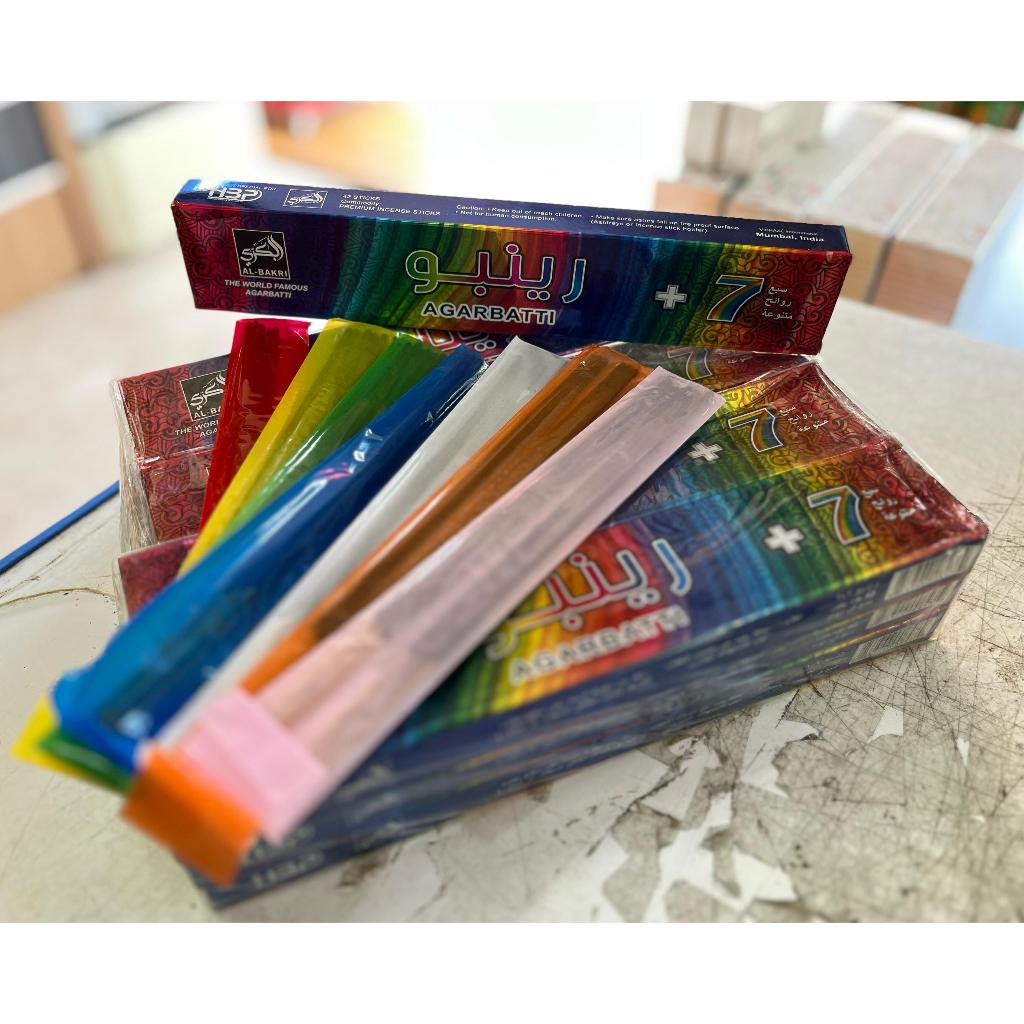 Jual dupa rainbow dupa stik dupa stick rainbow agarbatti 7 in 1 al ...