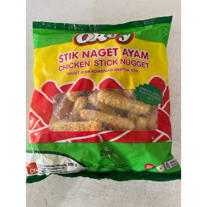 Jual NAGET OKEY STIK STICK BULAT 500 gr | Shopee Indonesia