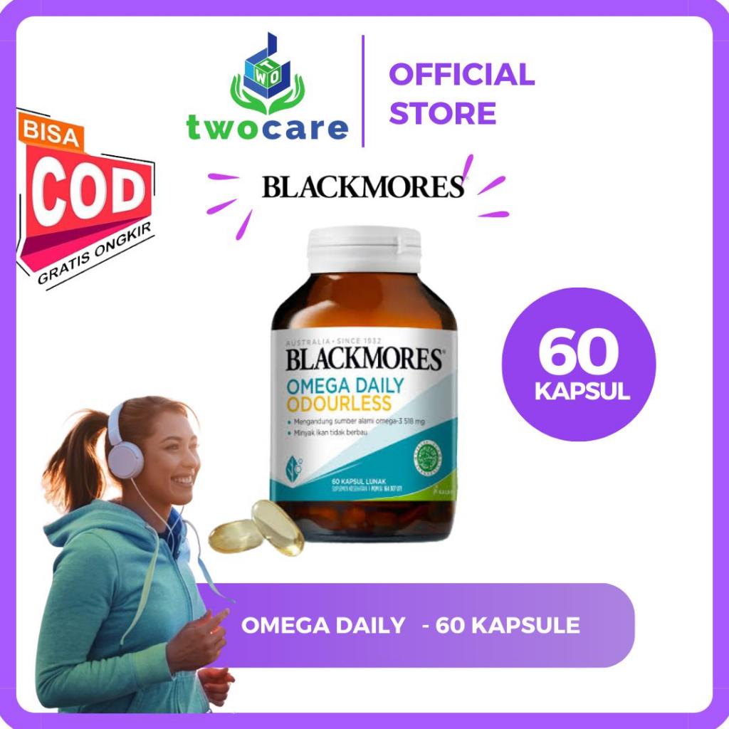 Jual Blackmores Omega Daily Minyak Ikan Tidak Berbau Isi 60 Kapsul ...