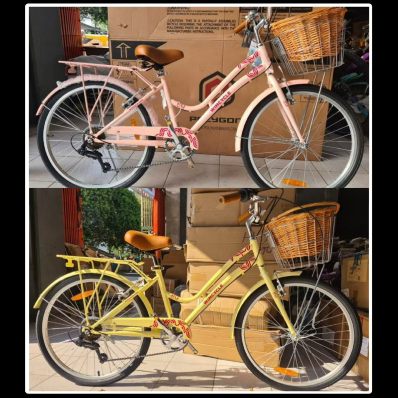 Jual SEPEDA PEREMPUAN/ MINI / CTB/ CITY BIKE 24" WIMCYCLE SEONNA ...