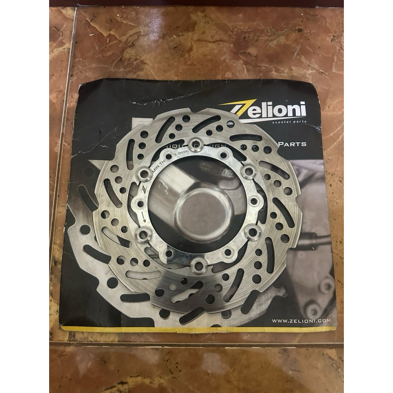 Jual DISC BRAKE FLOATING ZELIONI 6 HOLE VESPA MATIC | Shopee Indonesia