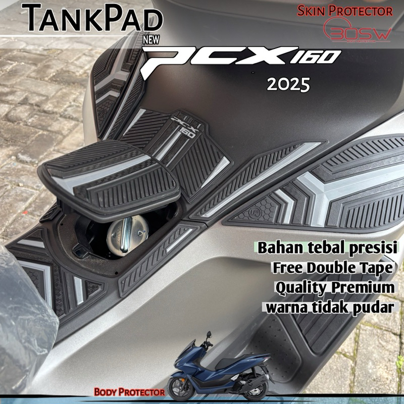 Jual BOSW Body Protector Tankpad Pcx 160 2025 Aksesoris Motor Honda ...