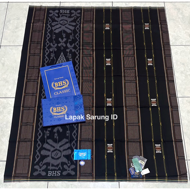 Jual Sarung BHS Classic Gold Silver SKT Songket Series | Shopee Indonesia