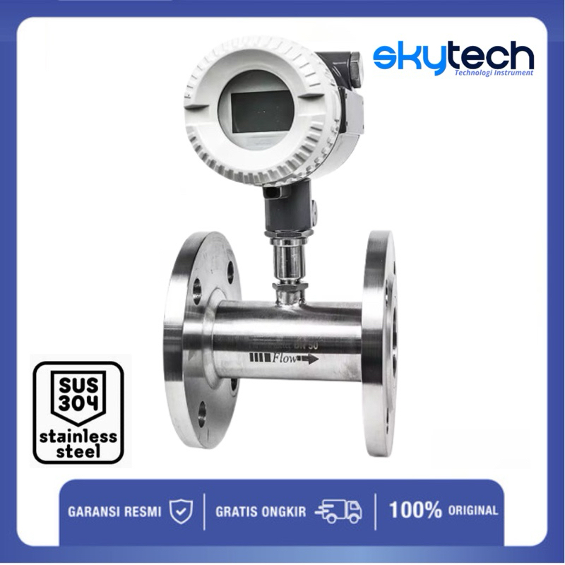 Jual FLow Meter Electromagnetic SS304 DN100 Flowmeter Size 4" Inch ...