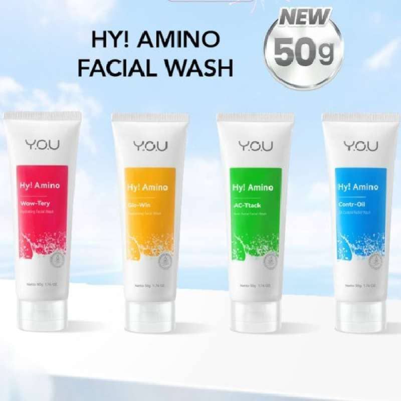 Jual Hy Amino Facial Wash 50g | Shopee Indonesia