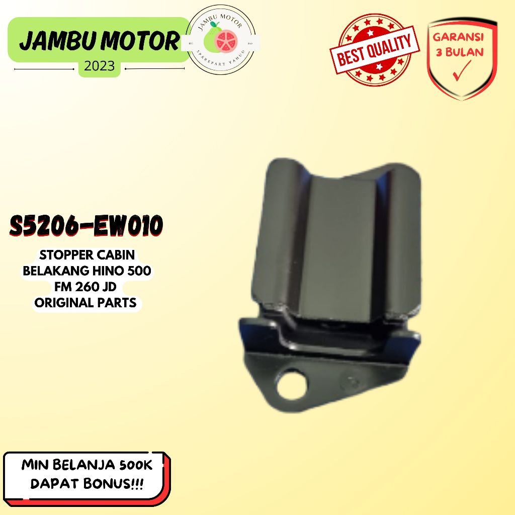 Jual STOPPER CABIN BELAKANG KIRI LH HINO 500 FM 260 JD ORIGINAL PARTS ...