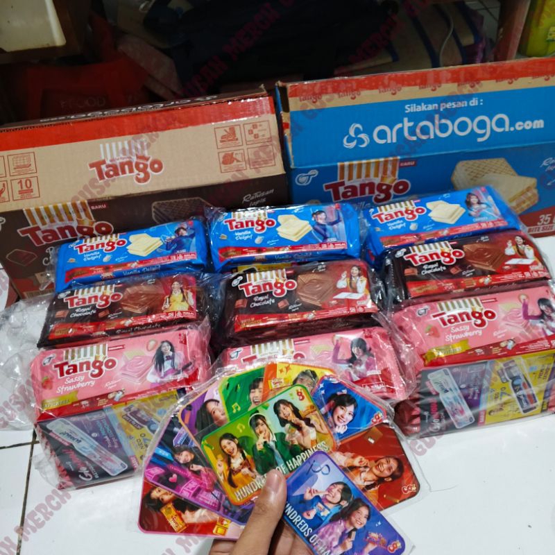 Jual TERBARU Wafer Tango x JKT48 Kemasan Terbaru 35gr (10 Pcs) | Shopee Indonesia