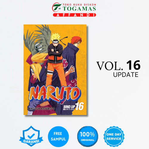 Jual [ UPDATE ] NARUTO ED. BIND UP VOLUME 1- 16 - MASASHI KISHIMOTO ...