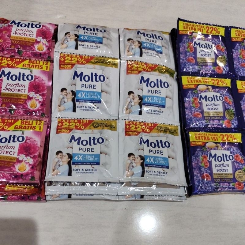 Jual Molto Parfum 24 pcs Berbagai Varian ( 2 RTG ) | Shopee Indonesia