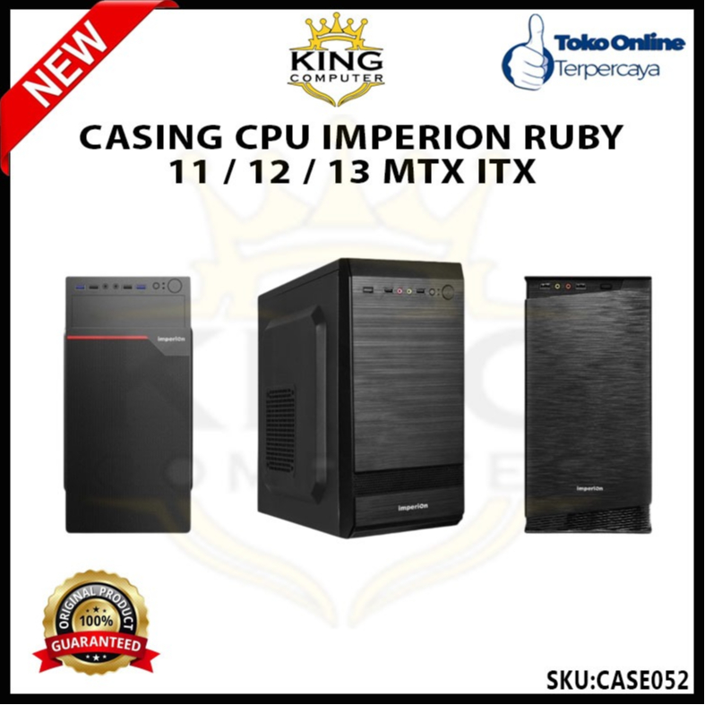 Jual CASING IMPERION RUBY 11 12 13 MTX ITX-Casing PC CPU Komputer ...