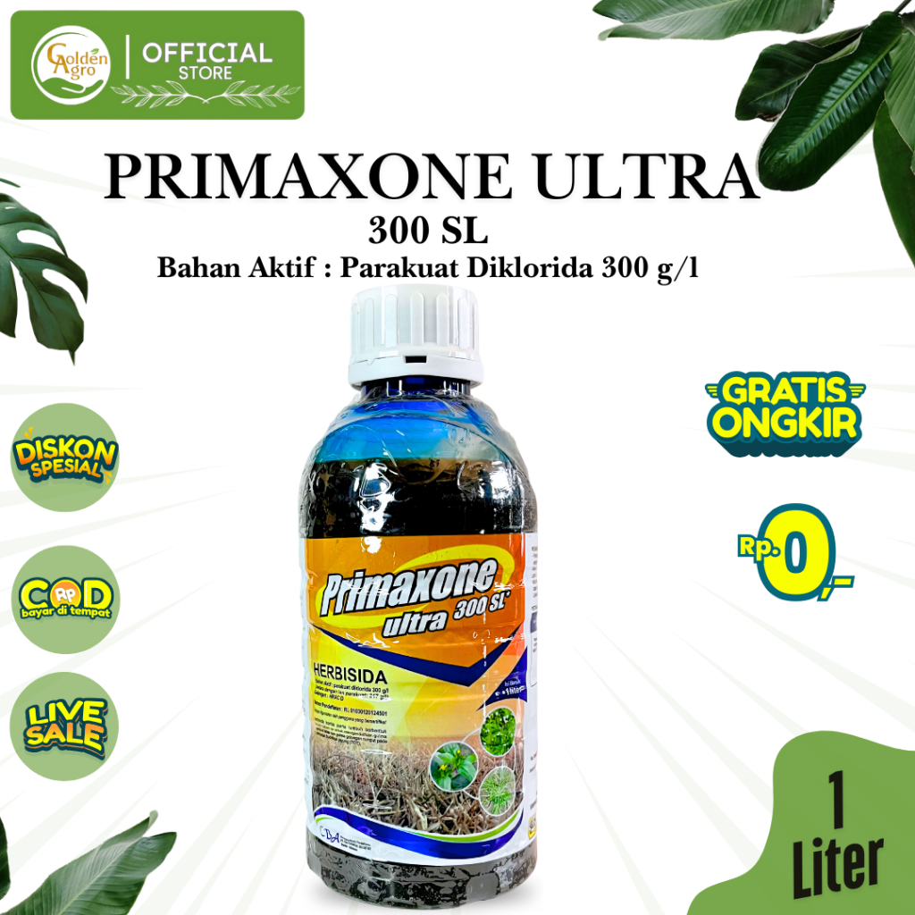 Jual HERBISIDA PRIMAXONE ULTRA 300SL SL 1LT LT LITER PARAKUAT DIKLORIDA ...