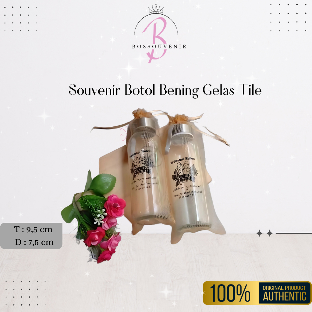 Jual Souvenir Botol 420ml Sablon – Botol Unik dengan Kemasan Tile ...