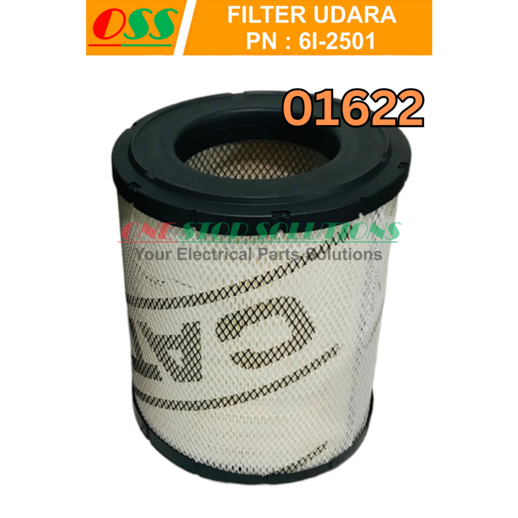 Jual AIR FILTER / FILTER UDARA CAT CATTERPILLAR 6I-2501 6I2501 | Shopee ...