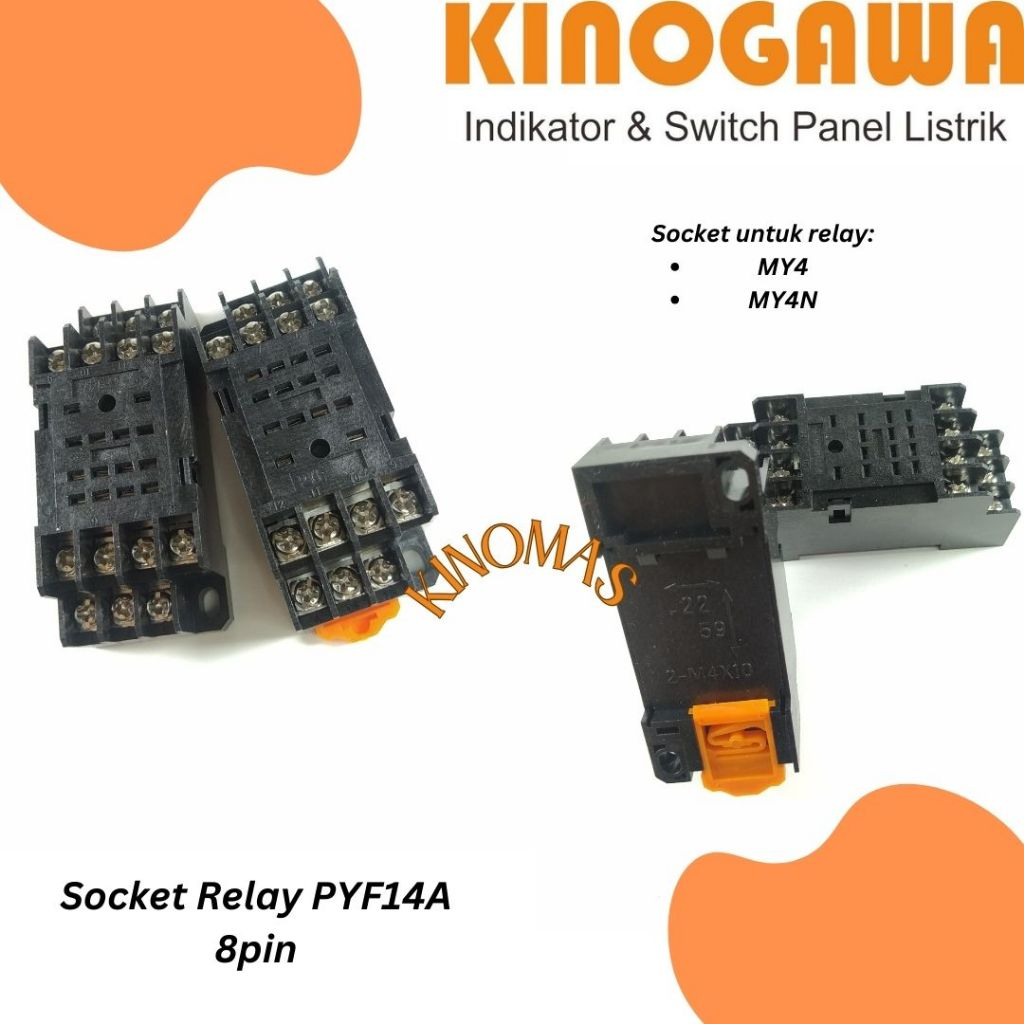 Jual Relay Socket MY4 14pin - PYF14A | Shopee Indonesia