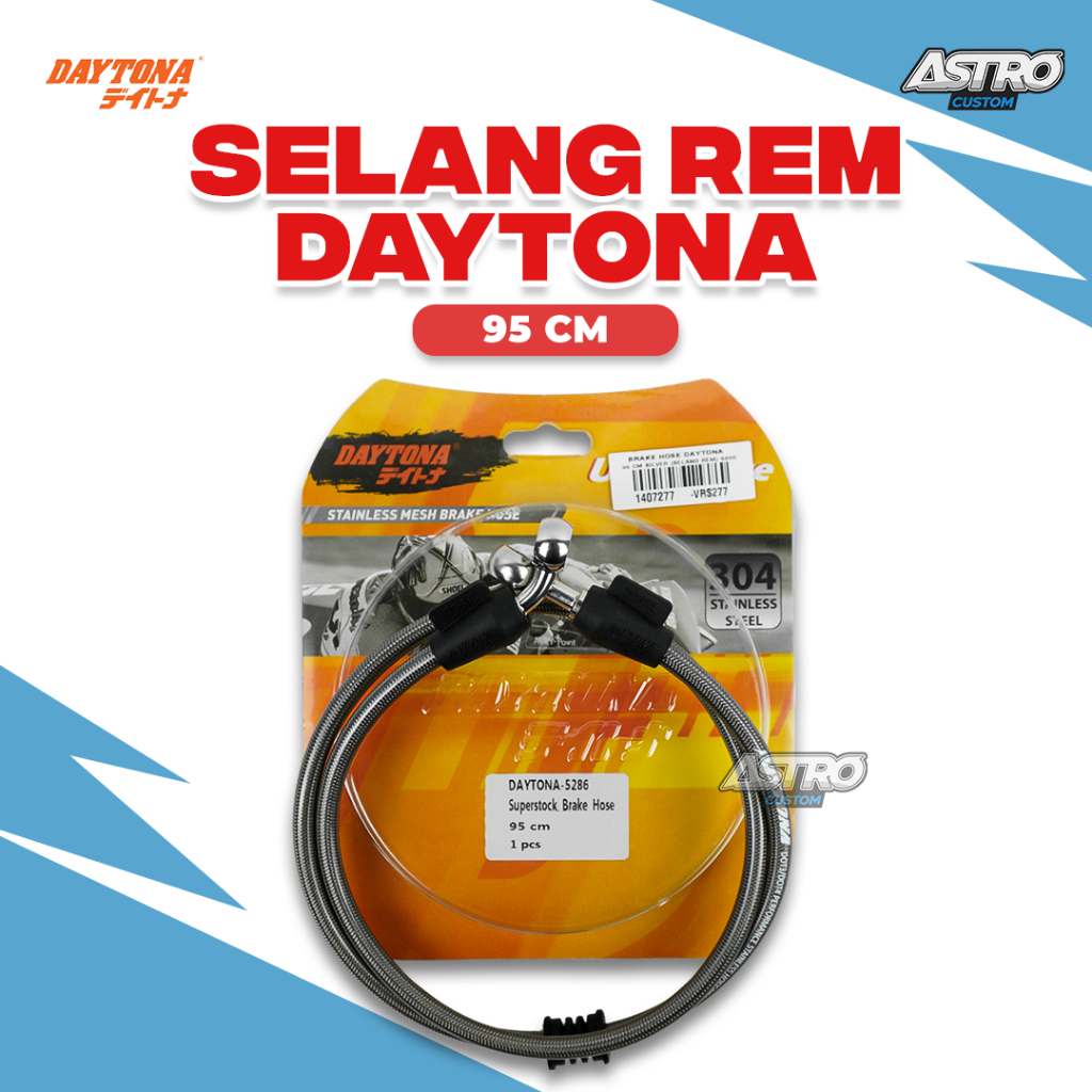 Jual Selang Rem Daytona Vario 125 150 Beat Scoopy FI ESP Deluxe Genio ...