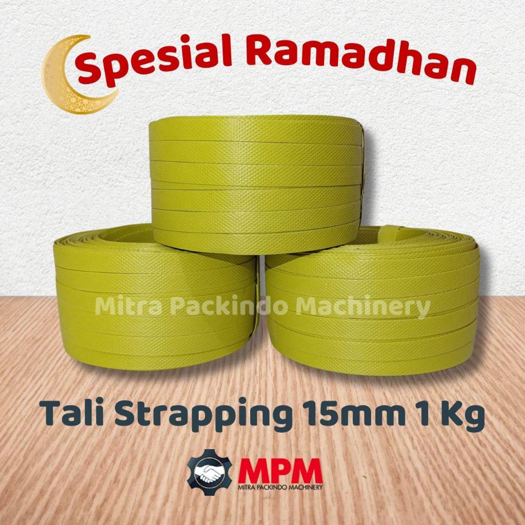 Jual SPECIAL RAMADHAN Tali Packing Strapping Band 15mm 1 Kg | Shopee ...