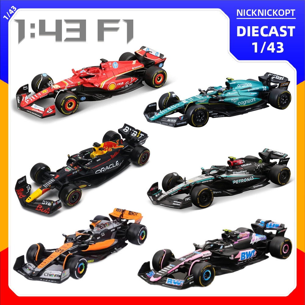 Jual Bburago F1 1:43 Formule one Formule 1 Diecast Skala Mainan Koleksi ...
