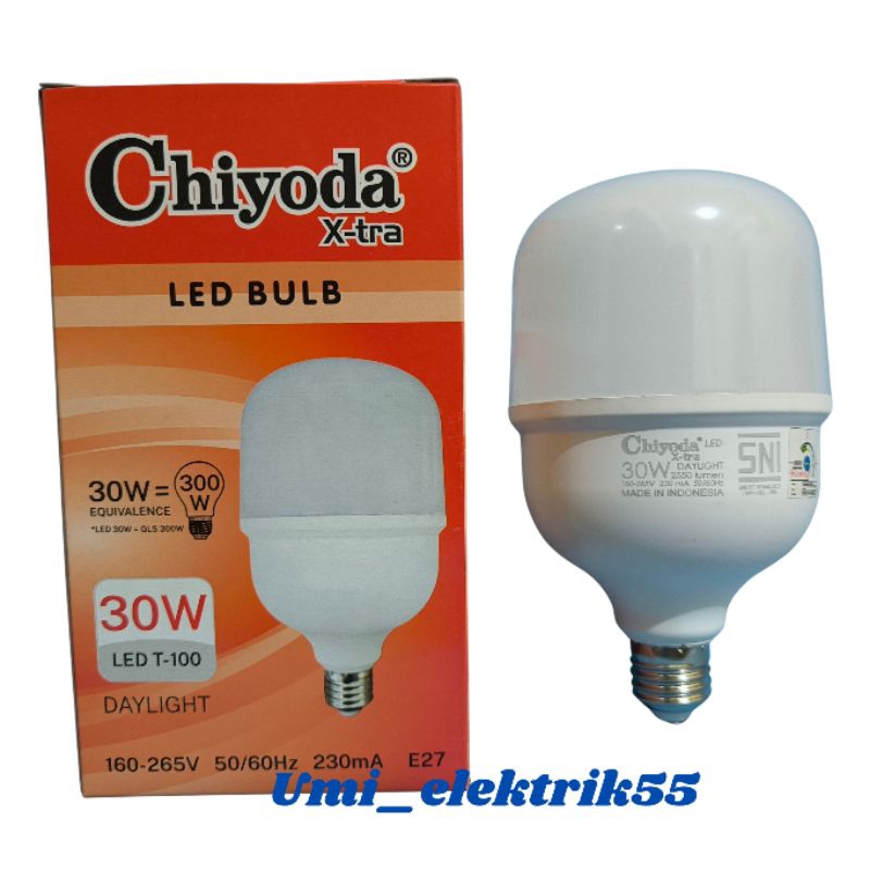 Jual lampu LED KAPSUL CHIYODA X-TRA 30 watt cahaya putih | Shopee Indonesia