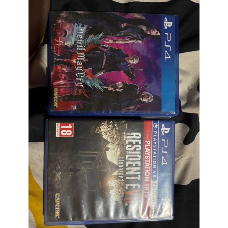 Jual Bd kaset Devil May Cry & Resident Evil 7 Ps4 | Shopee Indonesia