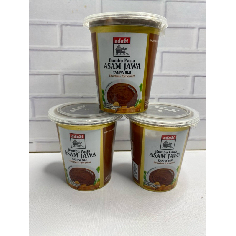 Jual Adabi Bumbu Pasta Asam Jawa Tanpa Biji - 200g (Seedless Tamarind ...
