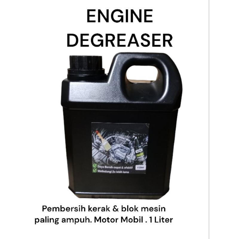 Jual PEMBERSIH KERAK BLOK MESIN MOTOR MOBIL ENGINE DEGREASER 1 LITER | Shopee Indonesia
