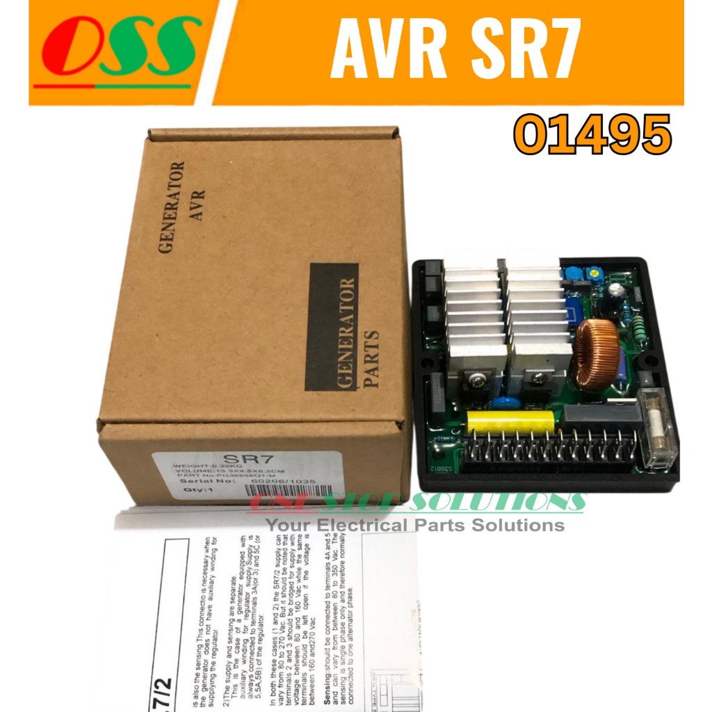 Jual AVR GENSET SR7-2G / AVR GENERATOR SR7 2G SR-7 | Shopee Indonesia