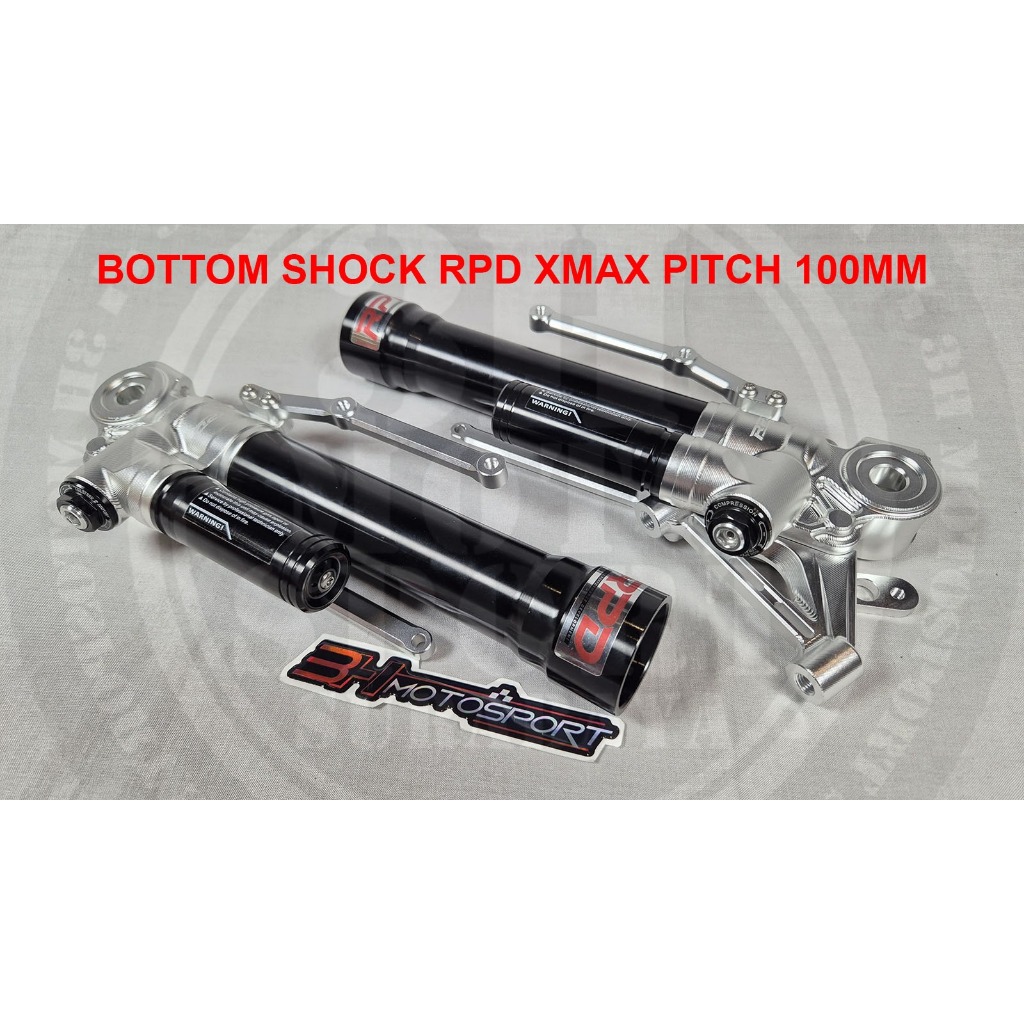 Jual BOTTOM SHOCK RPD XMAX PITCH 100MM | Shopee Indonesia