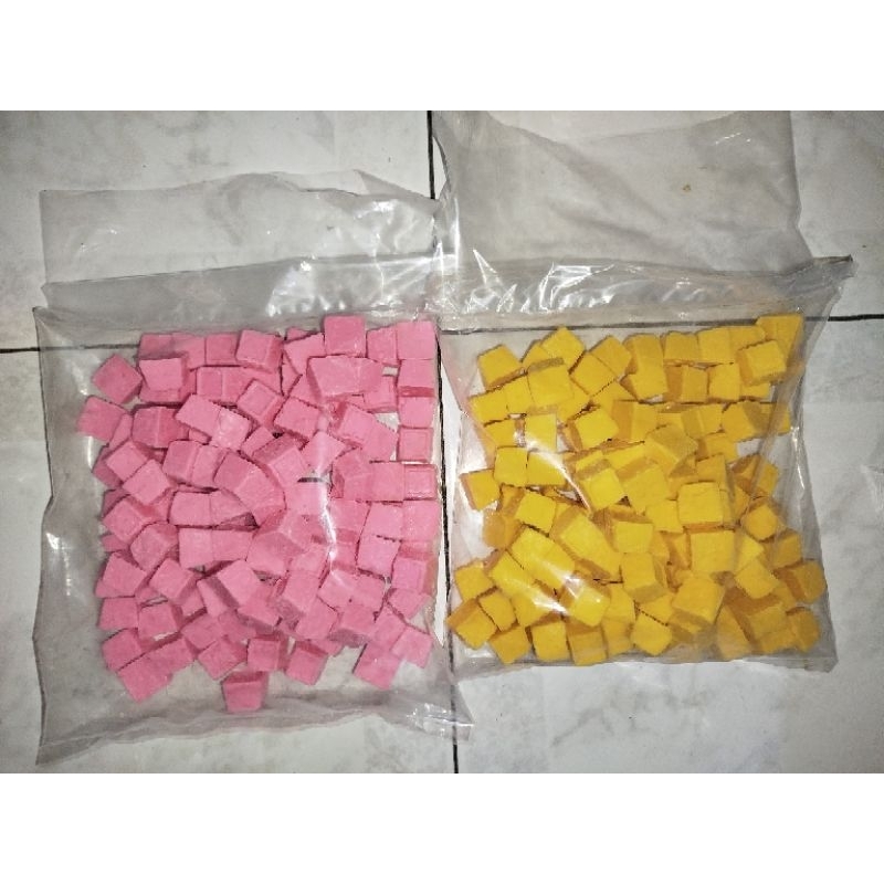 Jual SCHOKO Strawberry & Mango Chocolate Couverture Cube - Repack ...