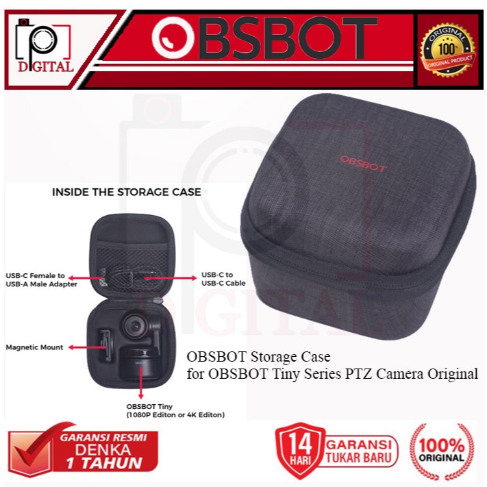 Jual OBSBOT Storage Case for OBSBOT Tiny Series PTZ Camera Original | Shopee Indonesia