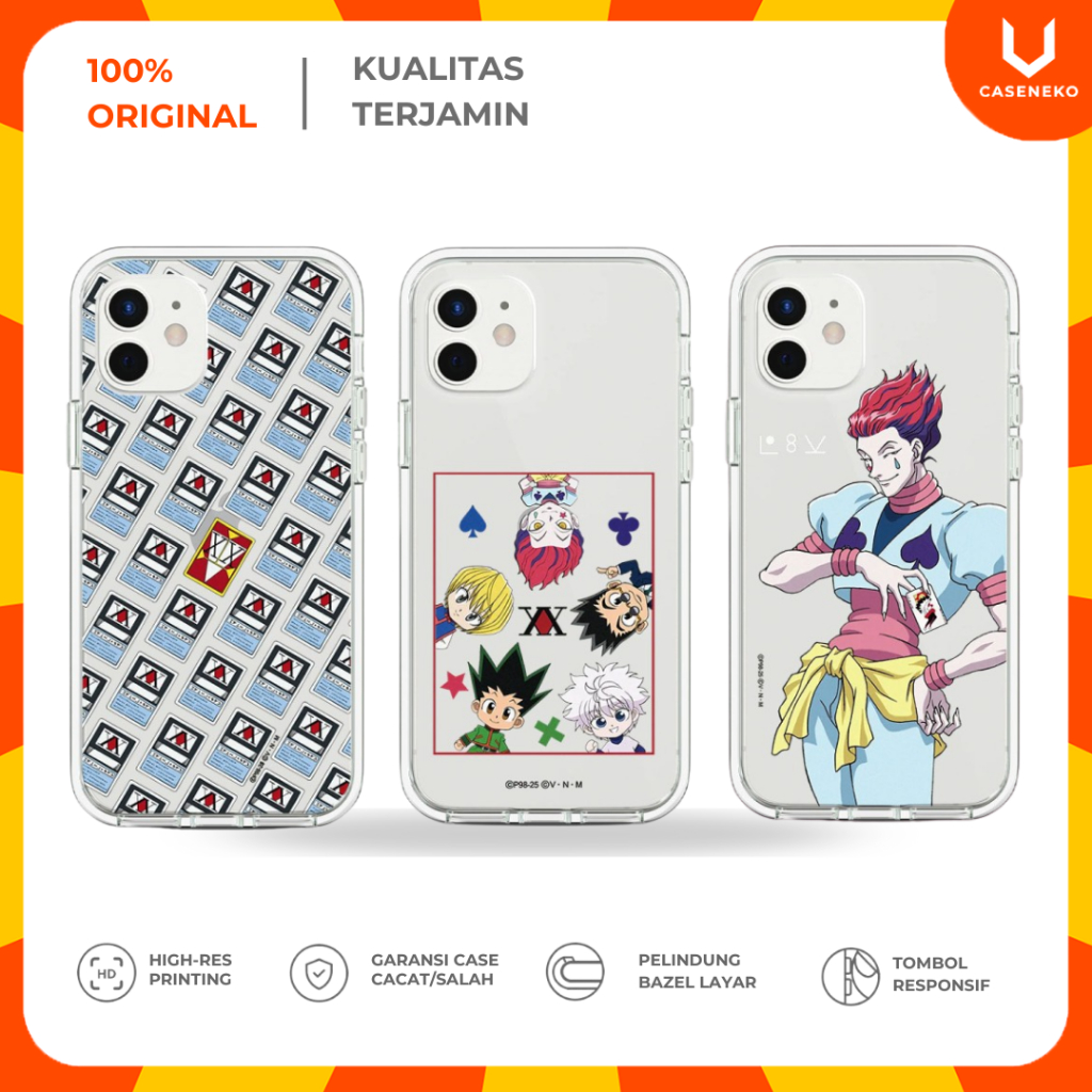 Jual Casing Hunter X Hunter Gon Kilua Hisoka Kurapika Leorio Cute Imut ...