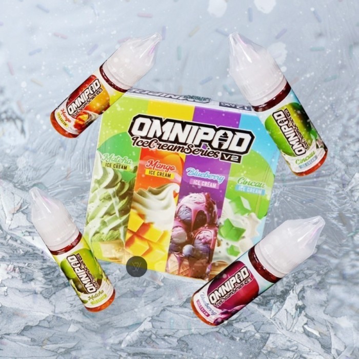 Jual OMNIPOD ICE CREAM SERIES V2 FRIENDLYPACK 4 IN 1 X 15ML 15MG BY ...