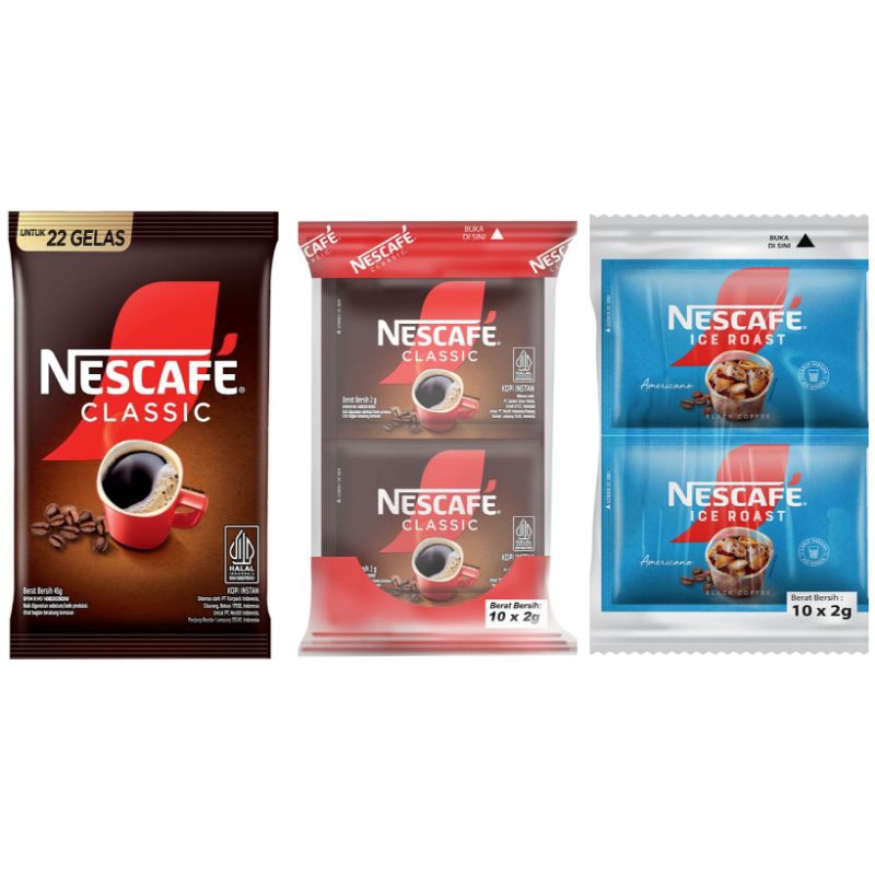 Jual NESCAFE Classic Coffee kopi bubuk hitam baru ice roast americano ...