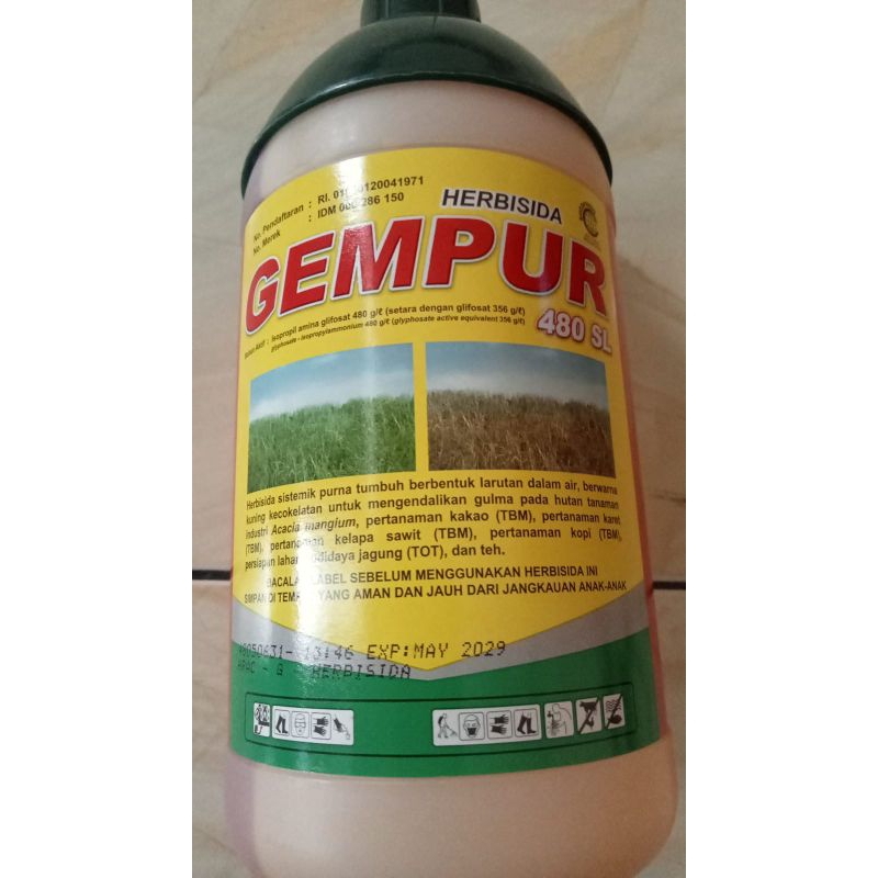 Jual Gempur Herbisida 480 SL 1 liter | Shopee Indonesia