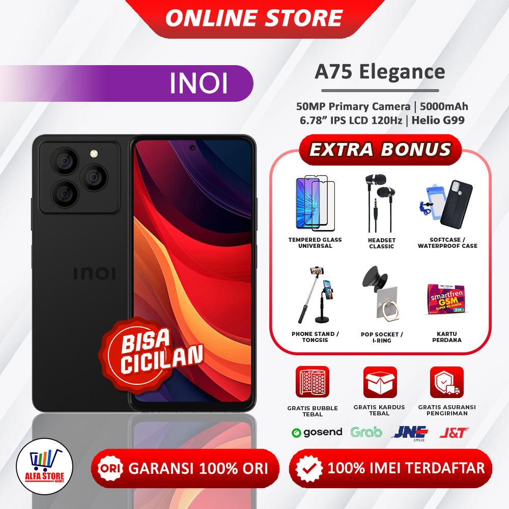 Jual Inoi A75 Elegance RAM 6/256GB - 8/512GB Garansi Resmi | Shopee ...