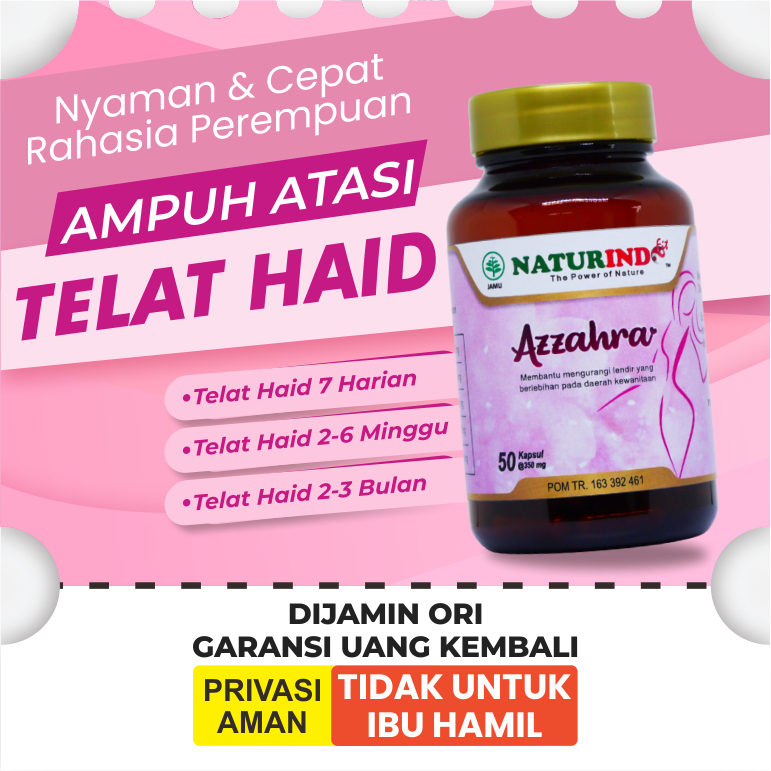 Jual Obat Telat Dateng Bulan Haid 1 - 5 Bulan Manjakani Obatpelancar ...